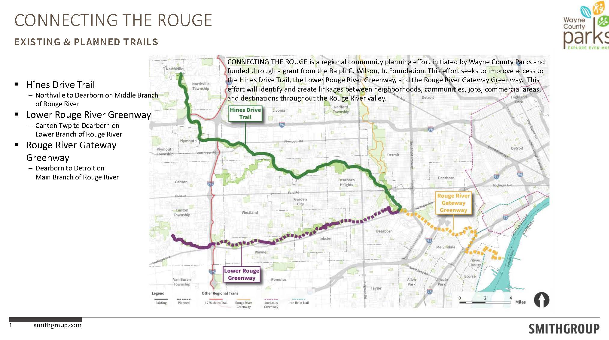 Building the Rouge Gateway Greenway - Friends of the Rouge